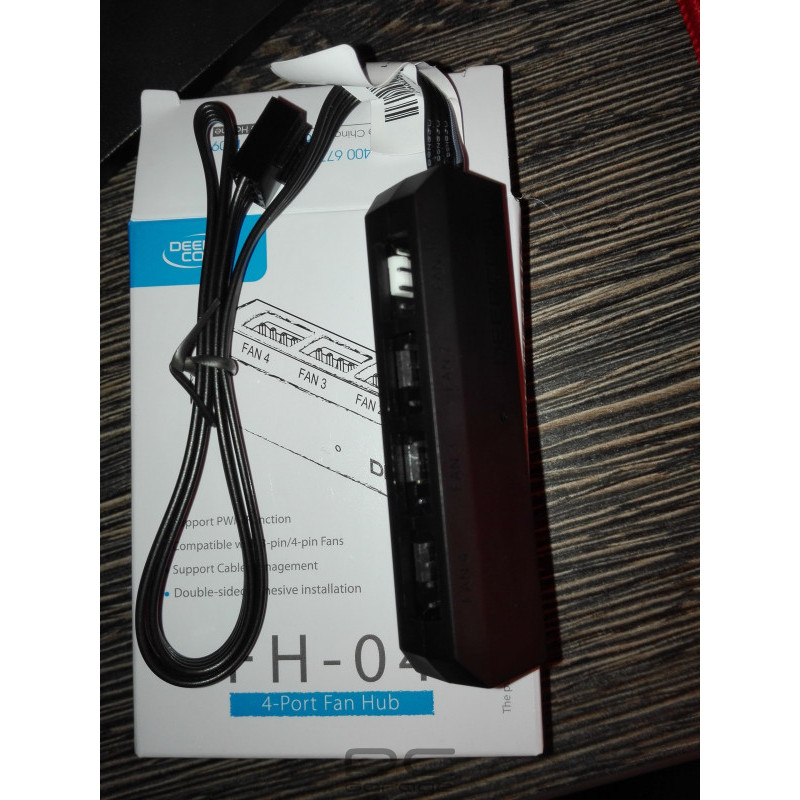 Fan controller Deepcool 4-port Fan HUB FH-04 - PC Garage