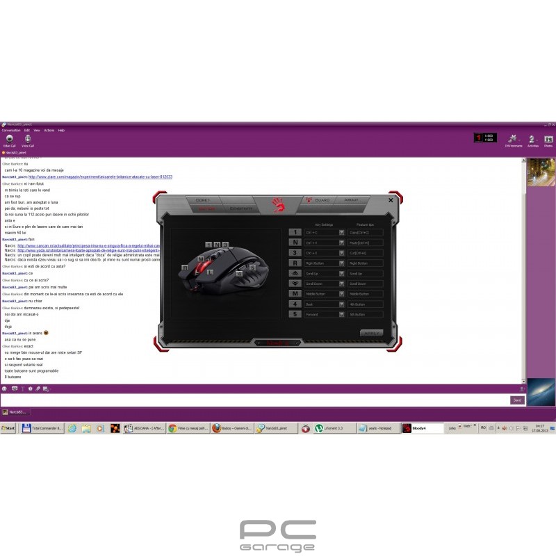 Mouse Gaming A4Tech Bloody V7 black - PC Garage