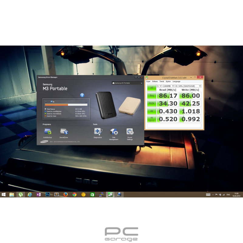 Hard disk extern Samsung M3 Portable 1TB 2.5 inch USB 3.0 - PC Garage