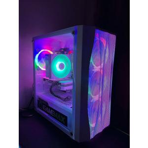 PC Gaming BALAUR Epic MaxPlus Alb, Intel i5-12400F 2.5GHz, 16GB DDR4 ...