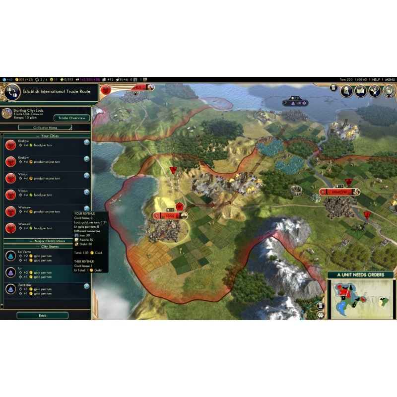 Joc 2K Games Civilization V: Game of The Year edition pentru PC - PC Garage