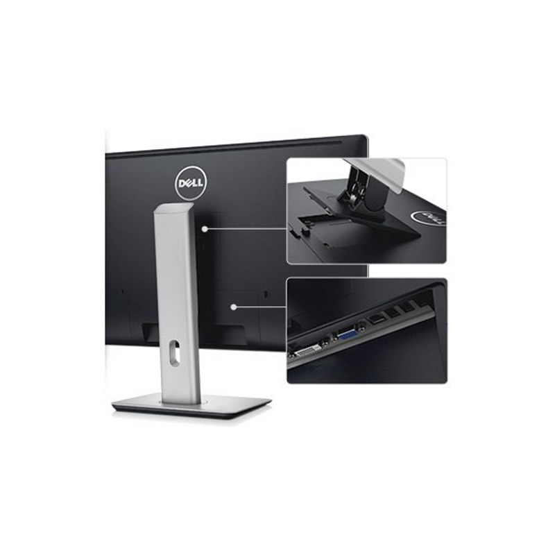 Monitor LED DELL P2714H 27 inch 8ms GTG black - PC Garage