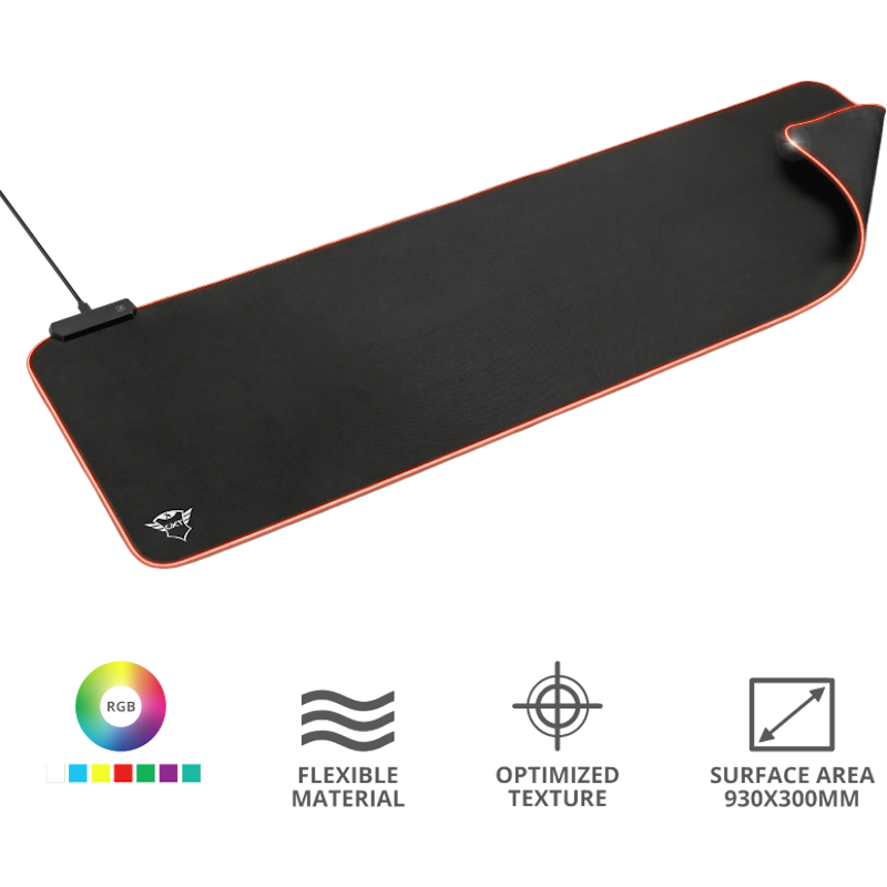 Mouse pad Trust GXT 764 Glide-Flex RGB Mouse Pad XXL - PC Garage