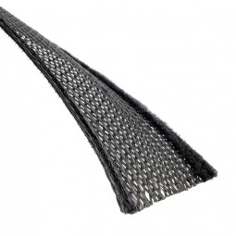 Techflex Flexo Wrap 13mm - Black, 1m - PC Garage