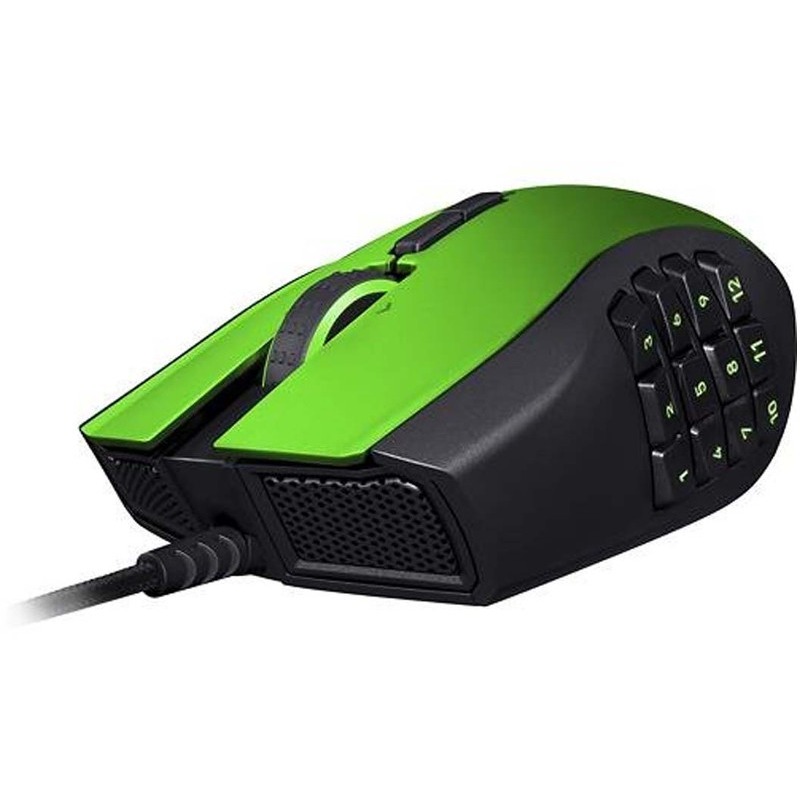 Mouse Gaming Razer Naga 2014 Green Edition - PC Garage