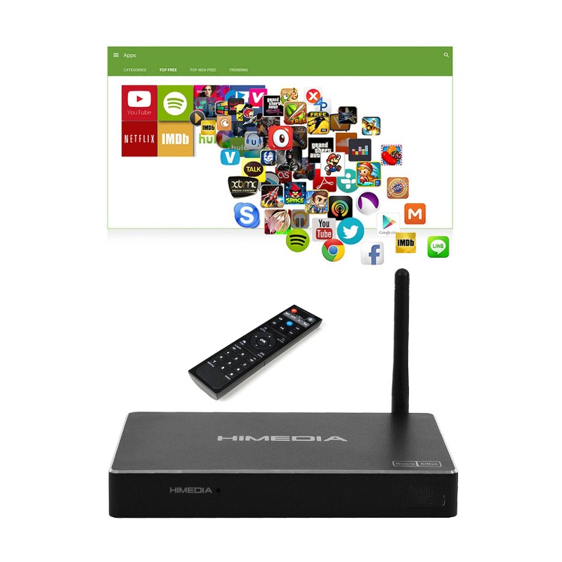 Media-player HiMedia Mini PC A5, Octa Core, 4K cu Android 6.0 - PC Garage