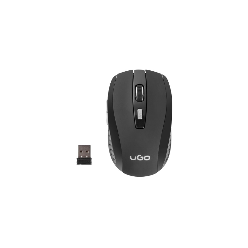Mouse Natec Ugo Wireless Black - PC Garage