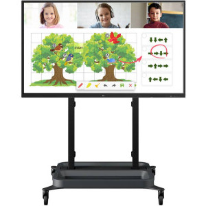 Tabla interactiva LG 75TR3DJ, Classroom/Office 75" UHD cu stand ...