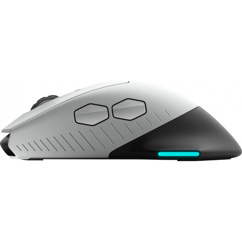 Mouse Gaming Alienware AW610M Wireless Lunar Light - PC Garage