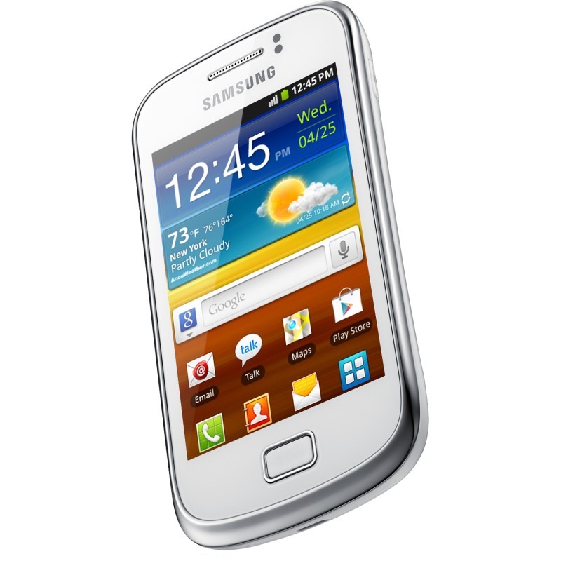 Smartphone Samsung S6500 Galaxy Mini 2 Ceramic White - PC Garage