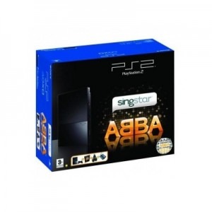 Consola Sony PlayStation 2 + joc SingStar ABBA + controller Dualshock2 ...