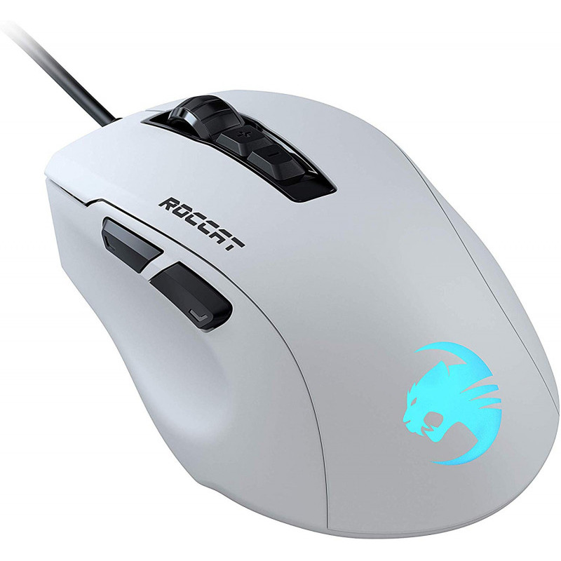 Mouse Gaming Roccat Kone Pure Ultra White - PC Garage