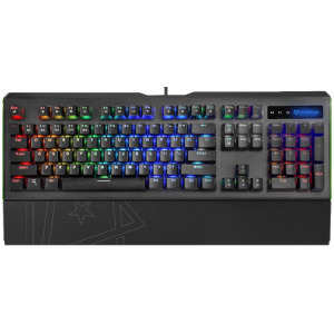 Tastatura Gaming Vertux Toucan Black RGB Mecanica Blue Switch - PC Garage