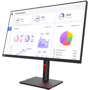 Monitor LED Lenovo ThinkVision T32p-30 31.5 inch UHD IPS 4 ms 60 Hz USB ...