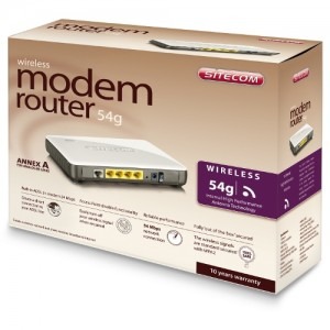 Router wireless Sitecom Wireless ADSL2+ Modem Router 54g WL-613 - PC Garage