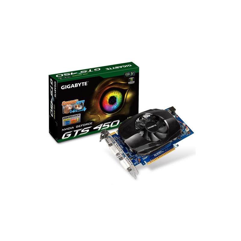 Placa video GIGABYTE GeForce GTS 450 1GB GDDR5 128-bit - PC Garage