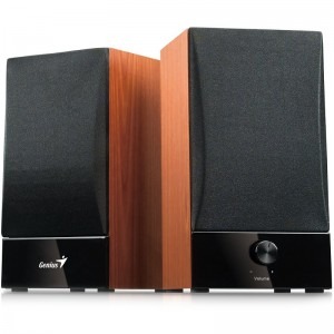 Genius Boxa SP-HF800B black & cherry wood - PC Garage