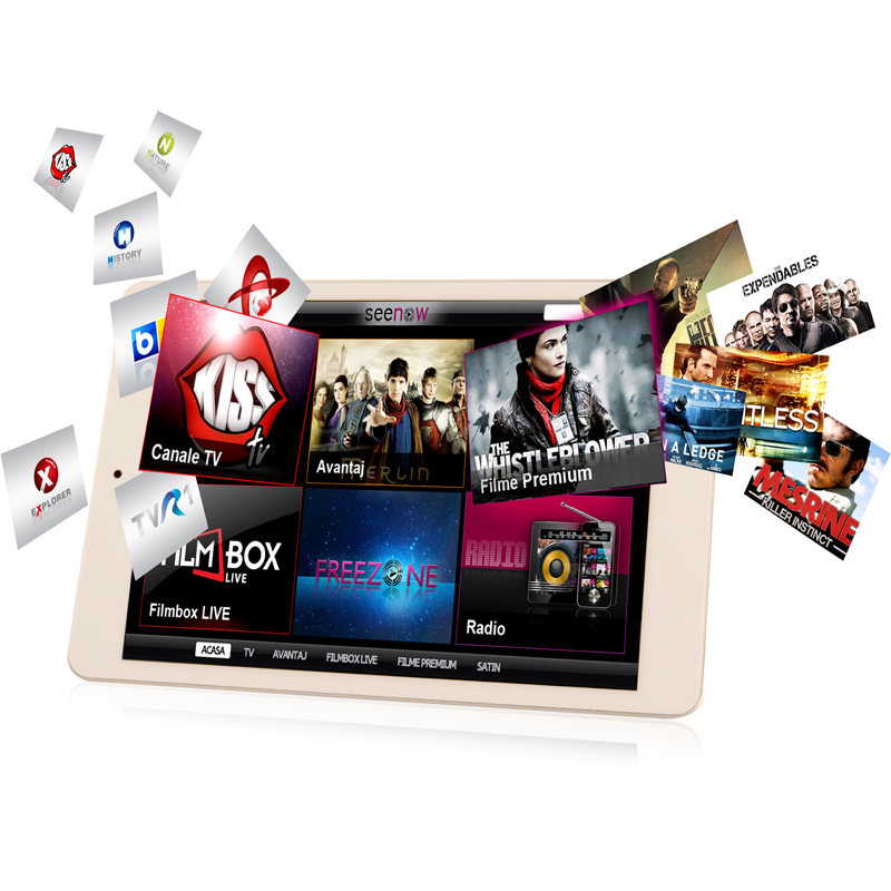 Tableta UTOK 780 Q, 7.85 inch IPS MultiTouch, Cortex A7 1GHz Quad Core ...