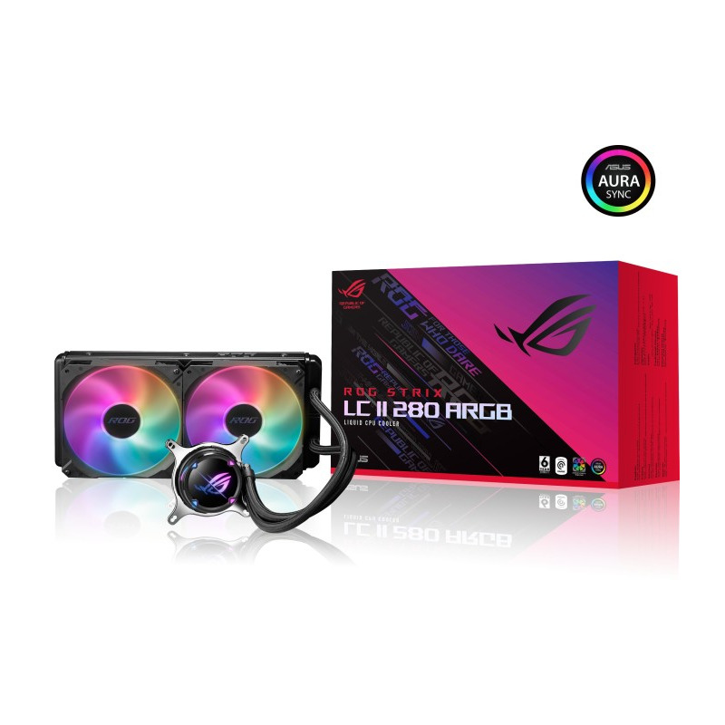 Cooler CPU ASUS ROG STRIX LC II 280 ARGB - PC Garage