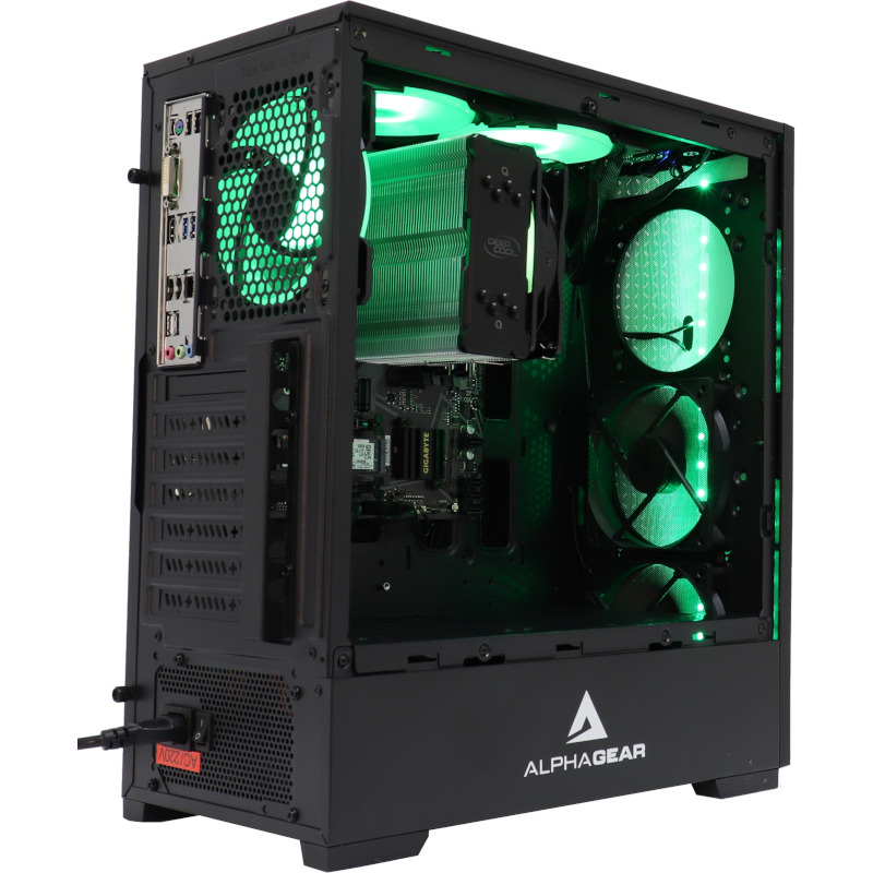 PC FirstGear Gaming [AlphaGear] Cannon, AMD Ryzen 7 5700G 3.9GHz, 16GB ...
