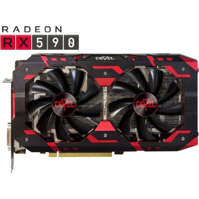Placa video PowerColor Radeon RX 590 Red Devil 8GB GDDR5 256-bit - PC ...