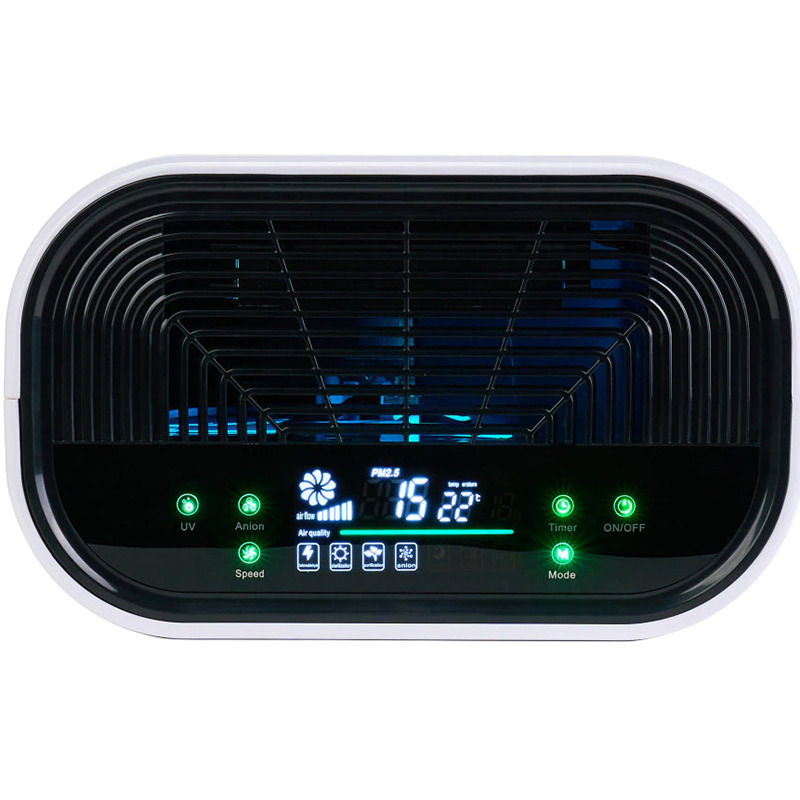E-Boda Purificator aer CLEAN AIR 100, Filtru multifunctional, Senzor ...