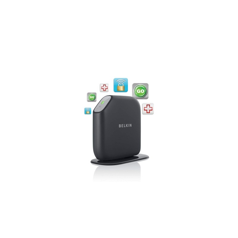 Router wireless Belkin Surf+ N300 Wireless N+ Router F7D2301nv - PC Garage