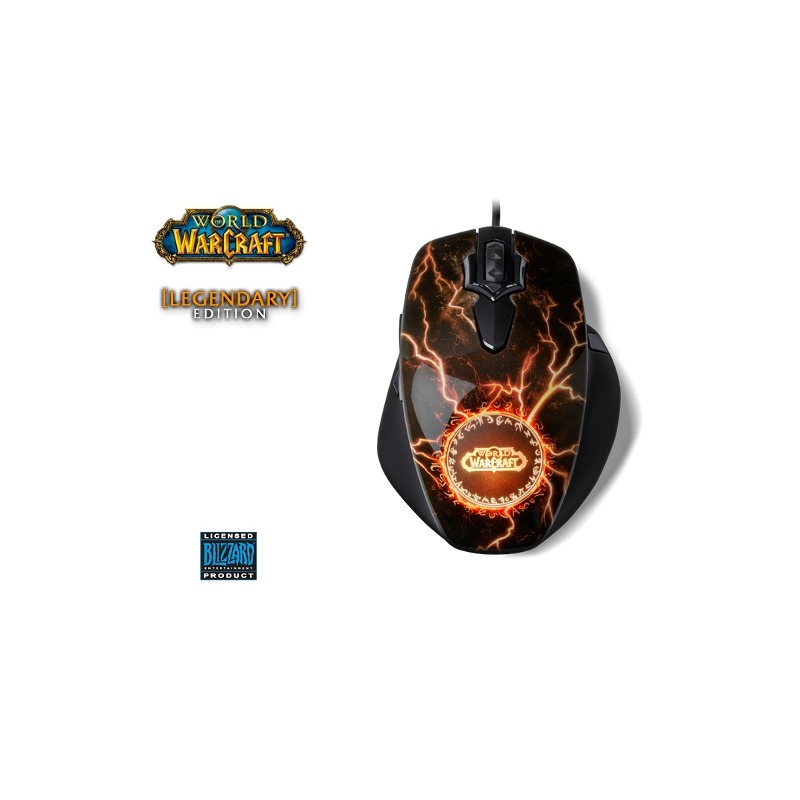 Mouse Gaming SteelSeries World of Warcraft MMO Gaming Mouse - Legendary ...