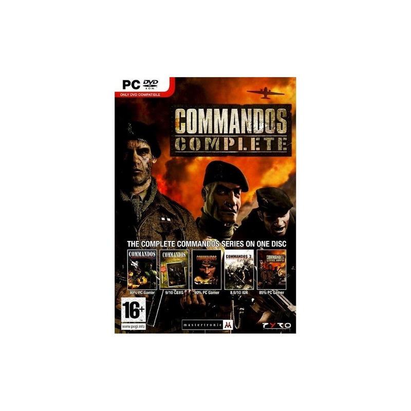 Joc Mastertronic Commandos - Complete pentru PC - PC Garage