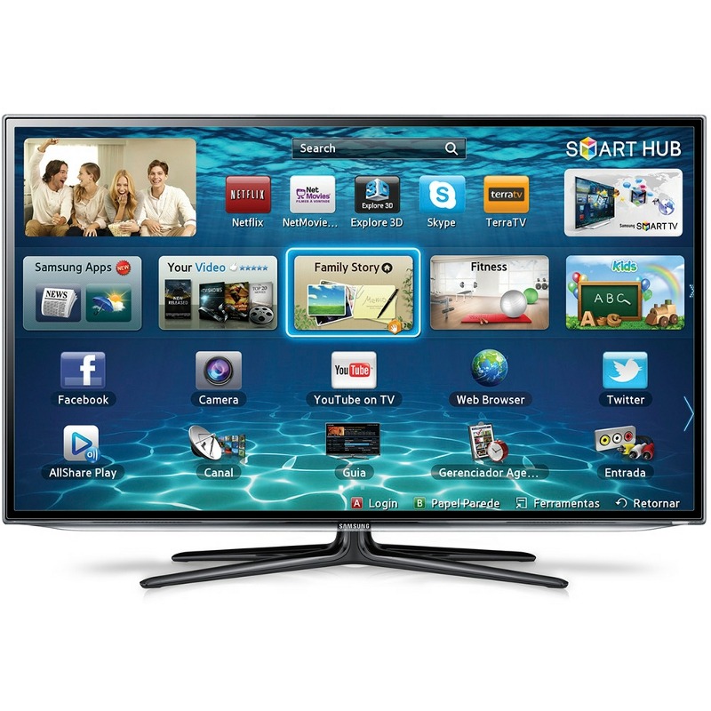 Televizor LED Samsung Smart TV UE46ES6100 Seria ES6100 116cm negru Full ...