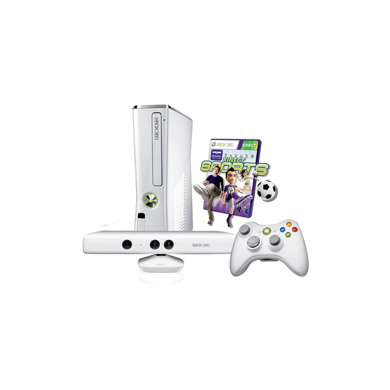Consola Microsoft Xbox 360 4GB + Kinect senzor + Wireless Controller ...