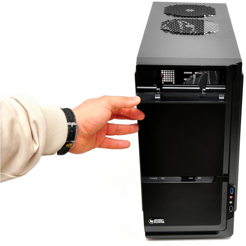 Carcasa Super Flower SF-701N Black - PC Garage