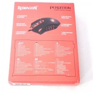 Mouse Gaming Redragon Perdition Black - PC Garage