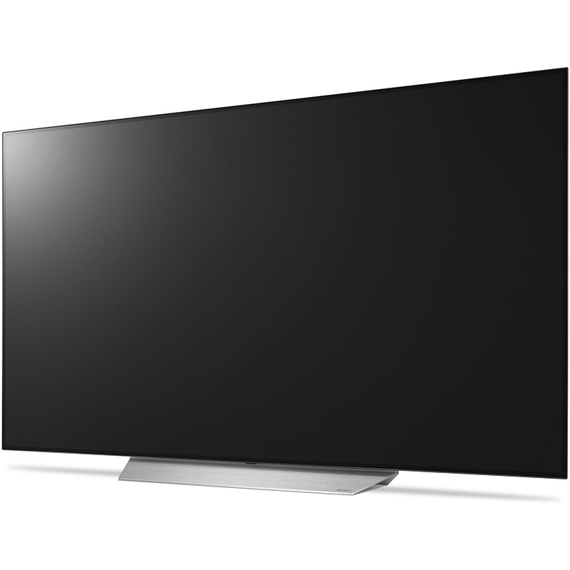 Televizor LED LG Smart TV OLED65C7V Seria C7V 164cm argintiu-negru 4K ...