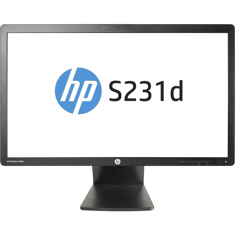 Monitor LED HP EliteDisplay S231d 23 inch FHD 7ms black - PC Garage