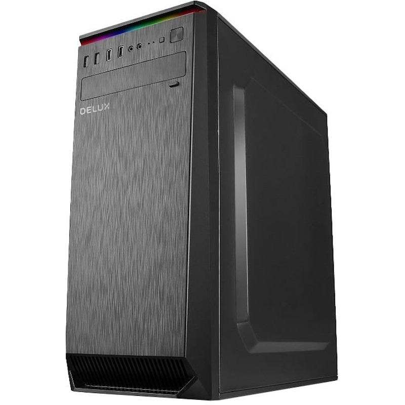 Carcasa Delux C710 Black - PC Garage