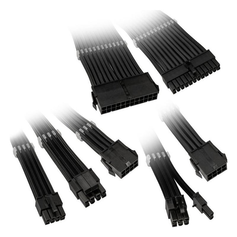 Kolink Core Adept Braided, Kit 6 cabluri pentru prelungirea ...