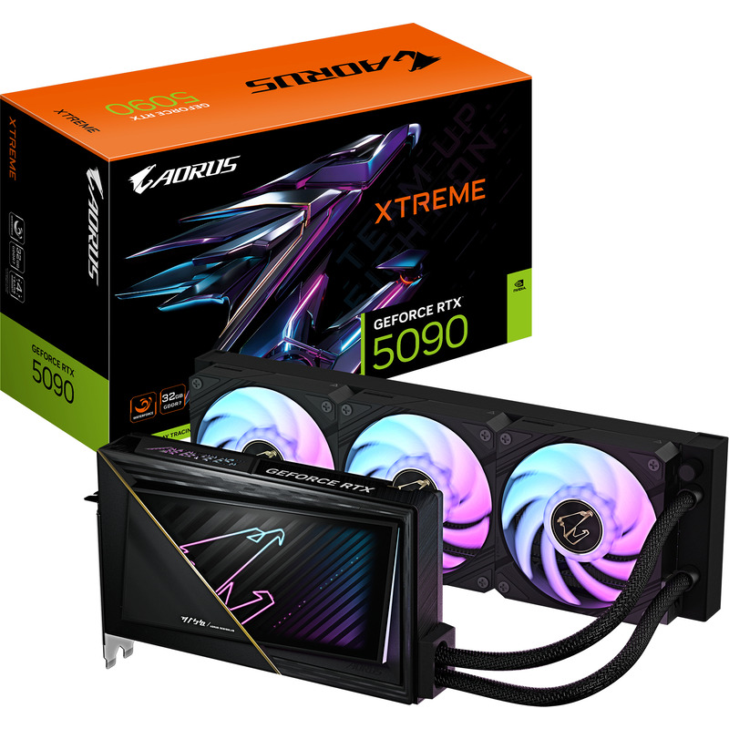 Placa video GIGABYTE GeForce RTX 5090 AORUS XTREME WATERFORCE 32GB ...