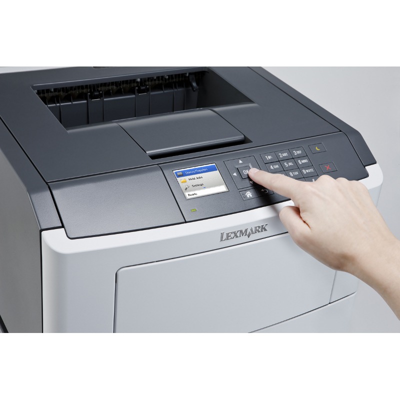 Imprimanta Lexmark MS415DN, Laser, Mono, Format A4, Duplex, Retea, USB ...