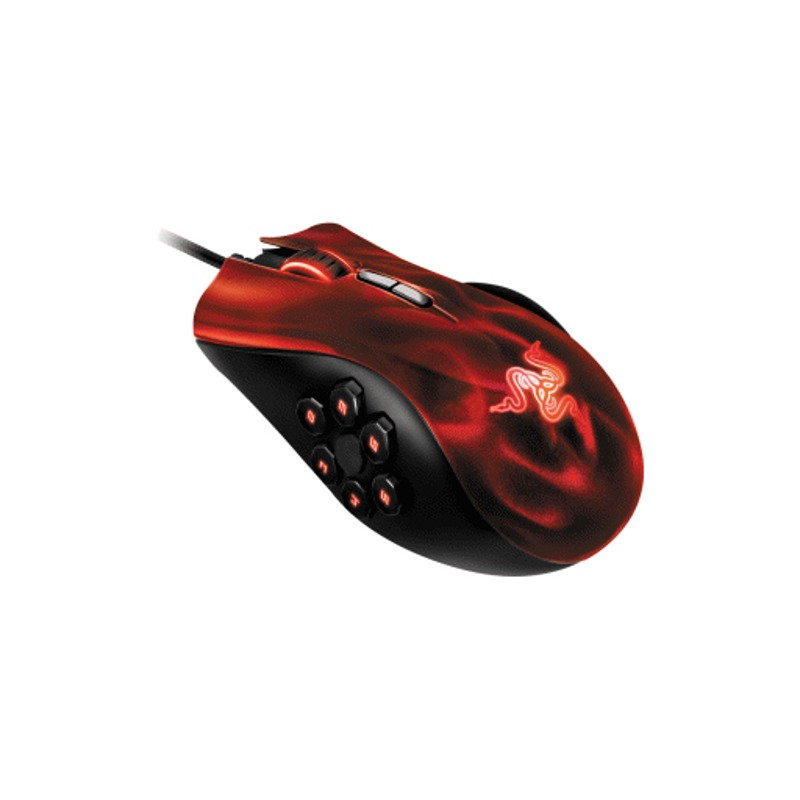 Mouse Gaming Razer Naga HEX Demonic Red - PC Garage