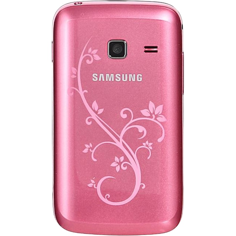 Smartphone Samsung S6102 Galaxy Y Duos Romantic Pink La Fleur - PC Garage