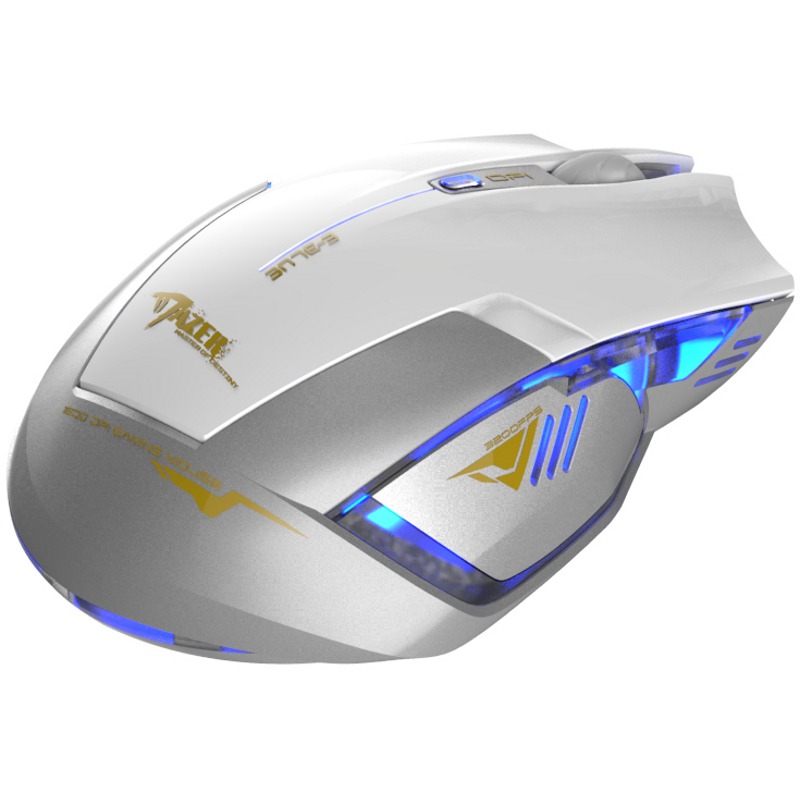 Mouse Gaming E-Blue Cobra Mazer Type-R 2400 dpi White - PC Garage