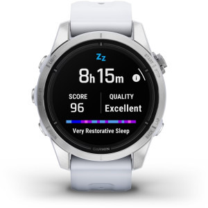 SmartWatch Garmin epix Pro (Gen 2), 42mm, Whitestone - PC Garage