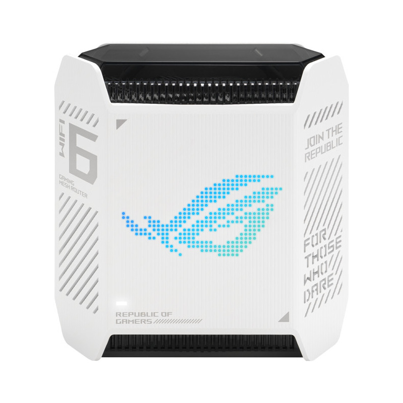 Router wireless ASUS Gigabit ROG Rapture GT6 Tri-Band WiFi 6 White - PC ...