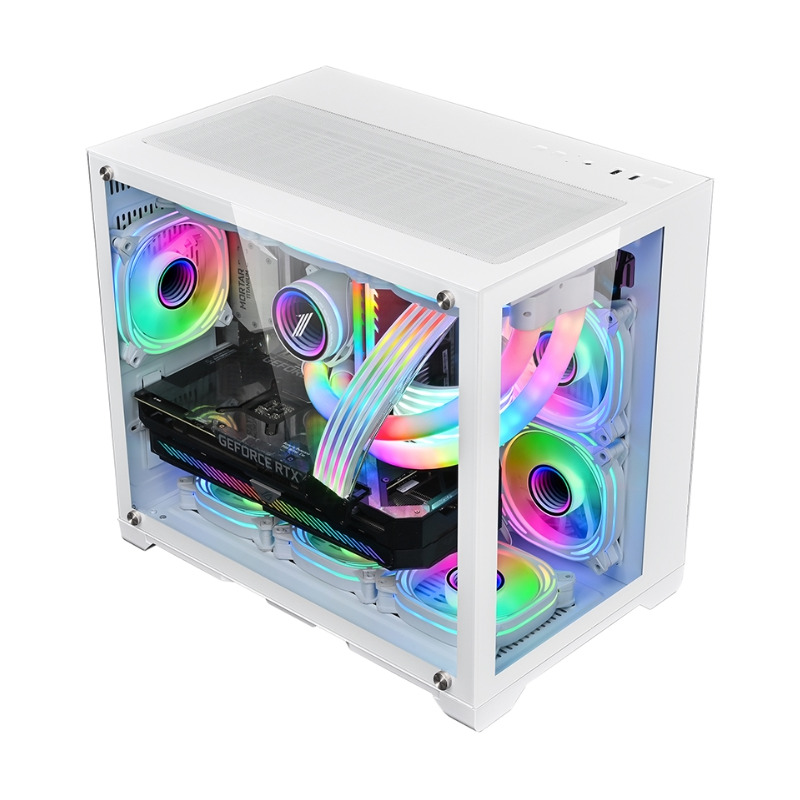 Carcasa 1st PLAYER MV6 White - PC Garage