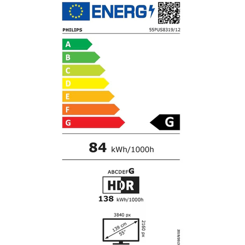 Televizor LED Philips Smart TV 55PUS8319/12 Seria PUS8319/12 139cm ...