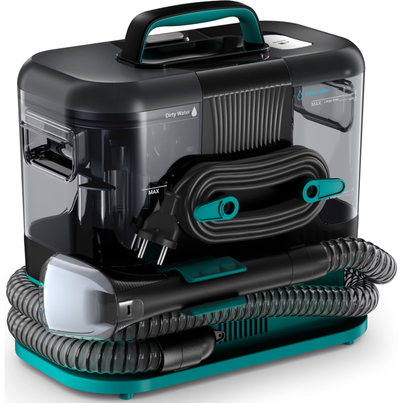 Aspirator Rowenta Clean It IN5020F0, cu spalare, 750W, 1.5L, Negru ...