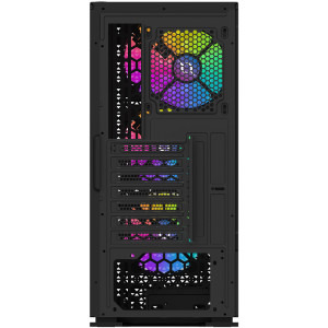 Carcasa AQIRYS Gacrux RGB Black - PC Garage