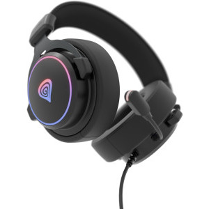 Casti Gaming Genesis NEON 764 Black - PC Garage