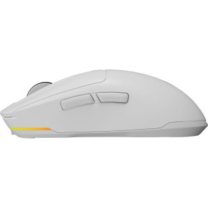 Mouse Gaming Genesis Zircon 660 Pro White - PC Garage
